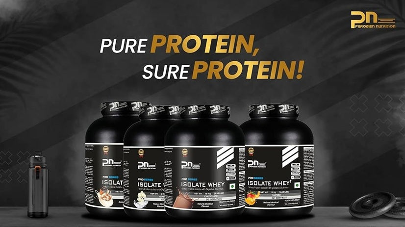 Best Whey Isolate Protein Powder in India – Purobien Nutrition ...